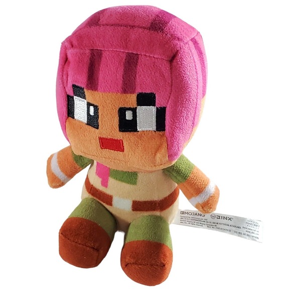 Mojang | Toys | Minecraft Jinx Plush Adriene Mini Crafter Stuffed Toy ...